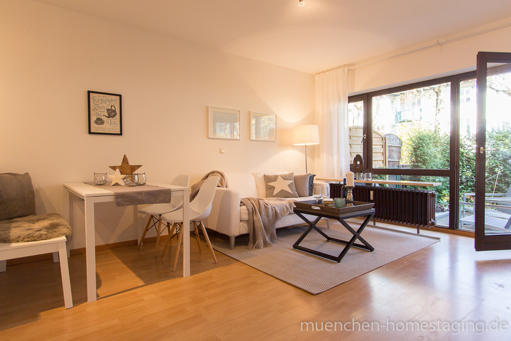 Home Staging Wohnung mit Souterrain - Münchner Home Staging Agentur